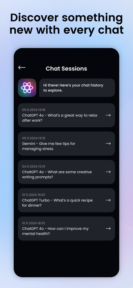 AI Chat Assistant - iOS App Source Code by UtilityManDev | CodeCanyon